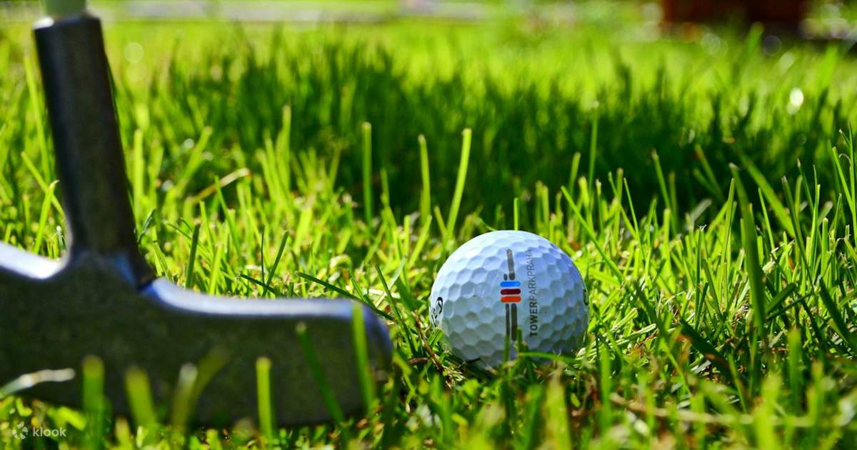 Mini golf experience under Zizkov TV Tower in Prague - Klook